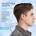 MEDca Hearing Aid Clips with Protective Holder, Anti-Loss Lanyard Cord ...
