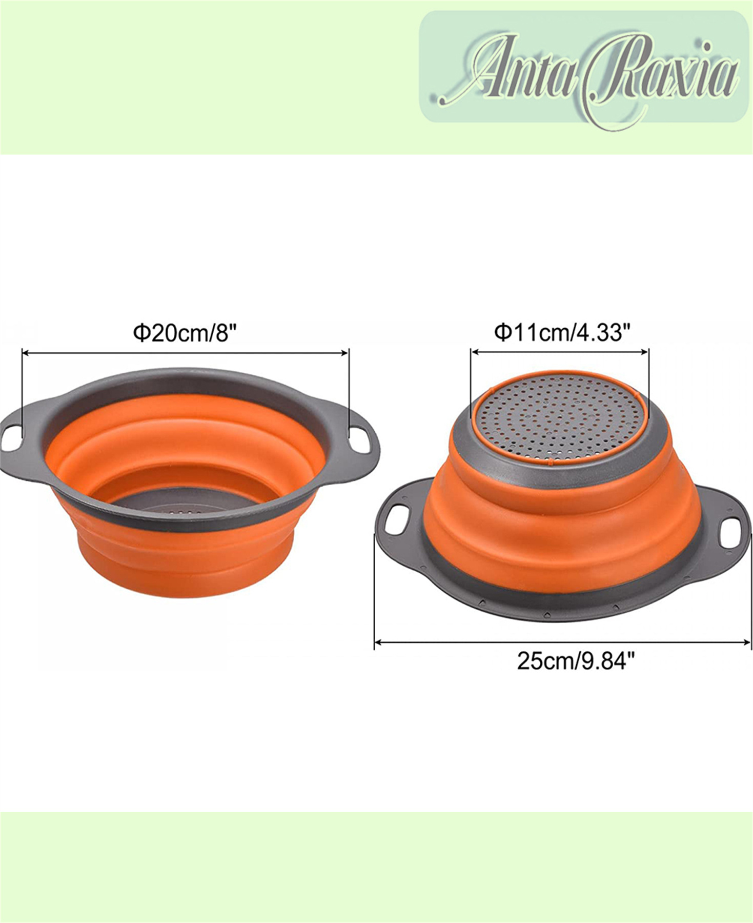 Round Foldable Strainer with Handle - Walmart.com