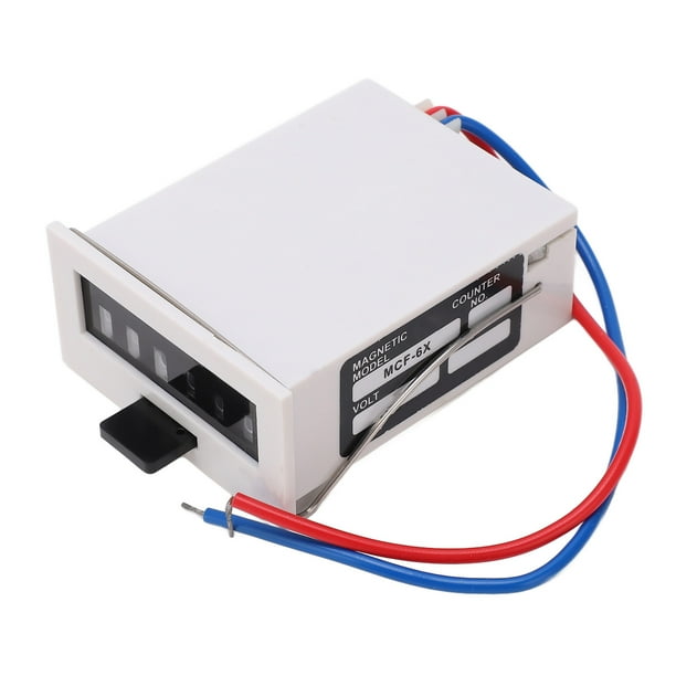 Electromagnetic Pulse Counter,Electromagnetic Counter 6 Digit Digit ...