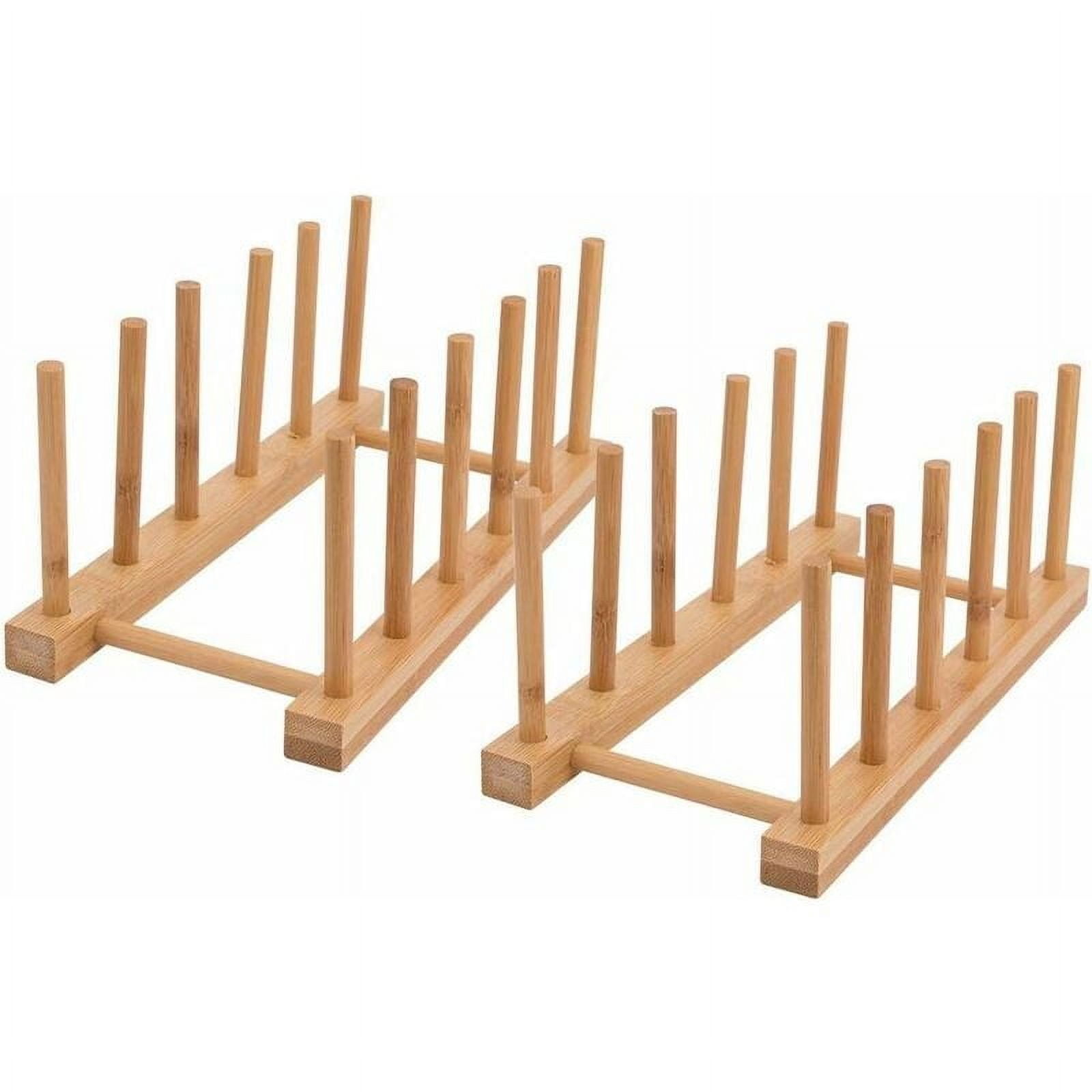 Click here for Dutchman Plate Rack Stand  Natural Bamboo Construc... prices