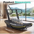 Chantmo Commercial Grade Motorless Treadmill Curved Design 6 Resistance ...