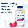 Citracal Calcium Supplement Gummies, Calcium Chews, Natural Raspberry ...