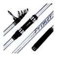 Telescopic Surf Fishing Rod – 5 Adjustable Lengths (153.5 to 208.7 in ...