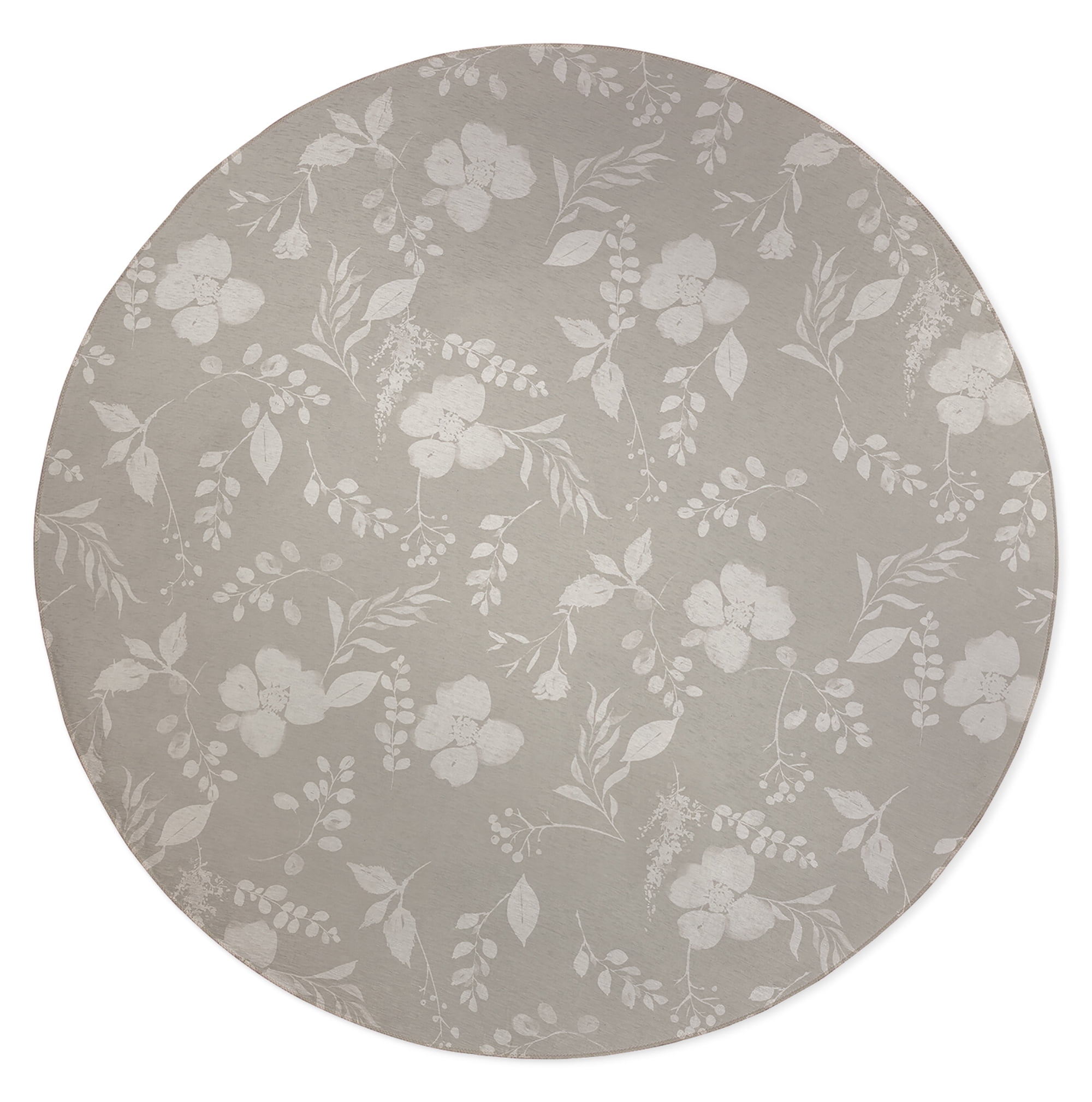 TRANSPARENT FLOWER TAUPE Outdoor Rug By Kavka Designs - Walmart.com