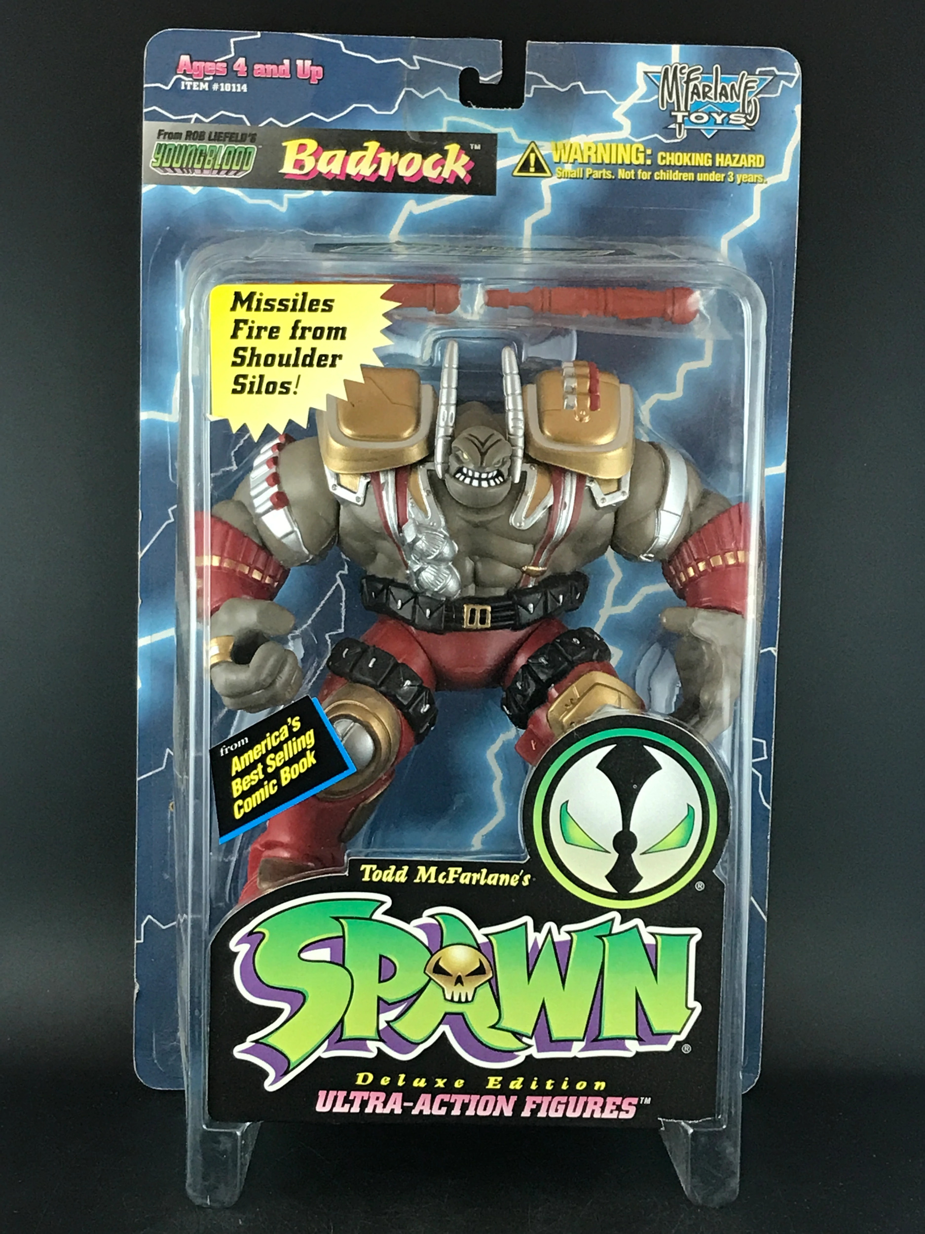 SPAWN BADROCK ULTAR ACTION FIGURE # 10114 - L80 - Walmart.com