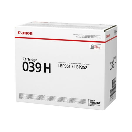 Canon 039 H - Black - original - toner cartridge - for imageCLASS ...