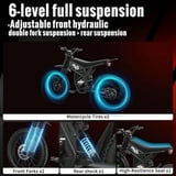 Riding'Times 2400W 48V Electric Dirt Bike for Adults Ridingtimes GT73 ...