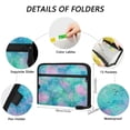 Accordion File Organizer with Zip Closure 13 Pockets Expanding File ...