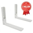 AVF EM60W-A Universal Microwave Wall Bracket - White - Walmart.com