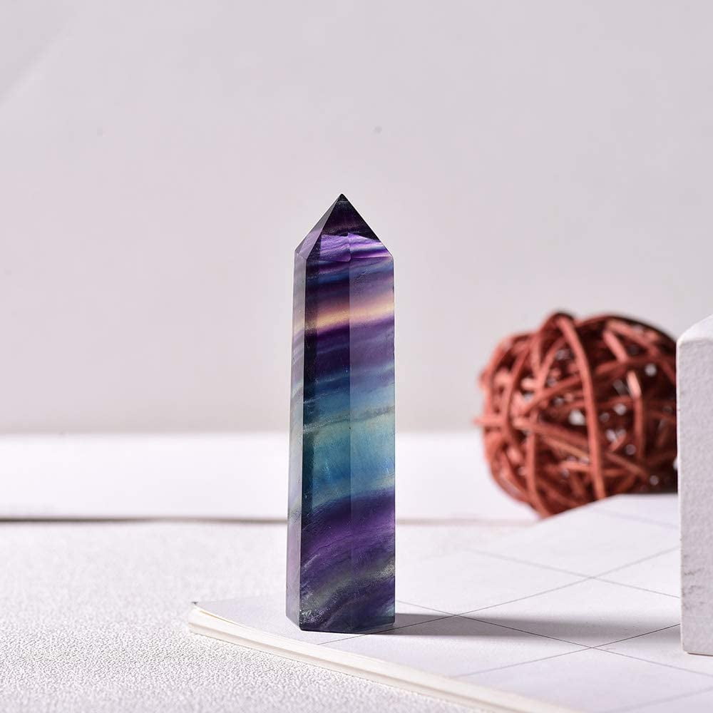 Quartz Crystal Stone Point Healing Hexagonal Wand Treatment Stone 100 ... Quartz Crystal Stone Point Healing Hexagonal Wand Treatment Stone 100 ...