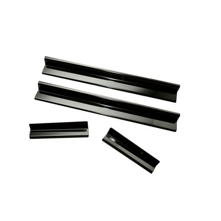 Rugged Ridge 11216.11 Door Sill Protector Entry Guards Powdercoated ...