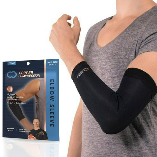 Copper Compression Elbow Brace and Tennis Elbow Sleeve for Women and ...