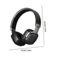 Icon ANC On-Ear Active Noise Cancelling Wireless Bluetooth Headphones ...