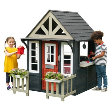 Step2 Neat and Tidy Pink Cottage Playhouse, for Toddlers - Walmart.com