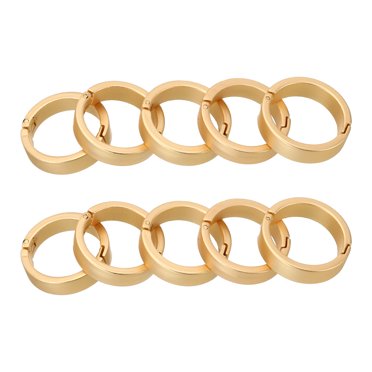 U Brands Small Office Supplies, Mini Gold Binder Clips, 15mm, Durable ...