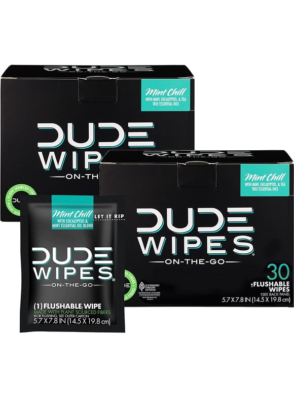 Dude Wipes in Flushable Wipes - Walmart.com