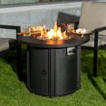 Nuu Garden 42 Propane Fire Pit Table for Patios and Gardens - Walmart ...