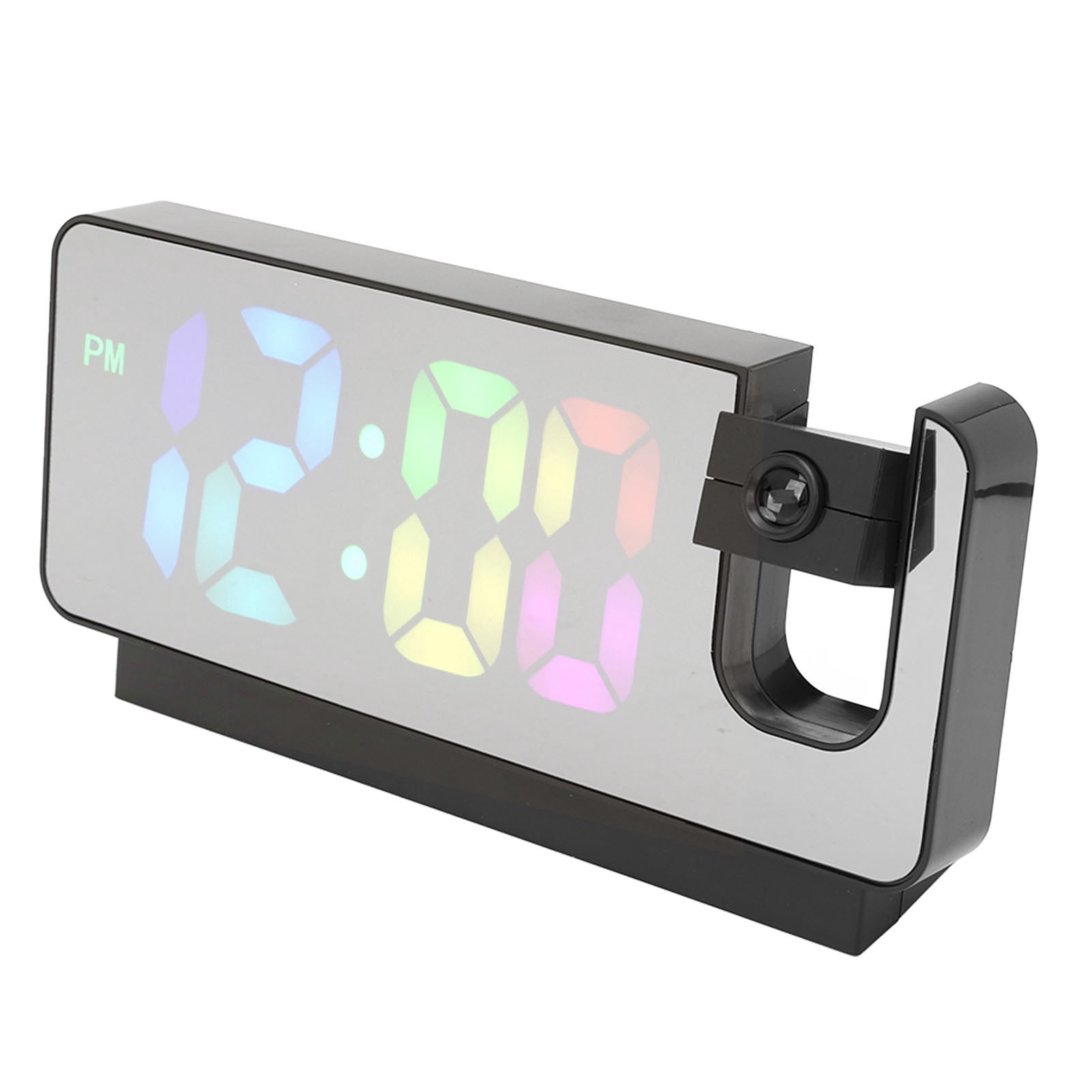 Reloj Con Espejo LED, Reloj Despertador Digital Con ángulos Amplios De ...