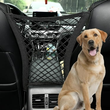 VANLOFE Car Dog Barrier Seat Net Organizer Universal Stretchy Auto ...