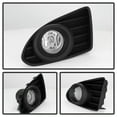 AKKON 2012-2015 Scion iQ Fog Light Assemblies, Black Bracket, Clear ...