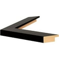 Poster Frame | A1 A2 A3 A4 A5 Sizes | 1.25 Inch Black Frame | Includes ...