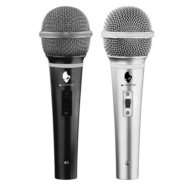 Set de 2 Micrófonos MA-130 Alien Pro Alámbricos Unidireccionales ...