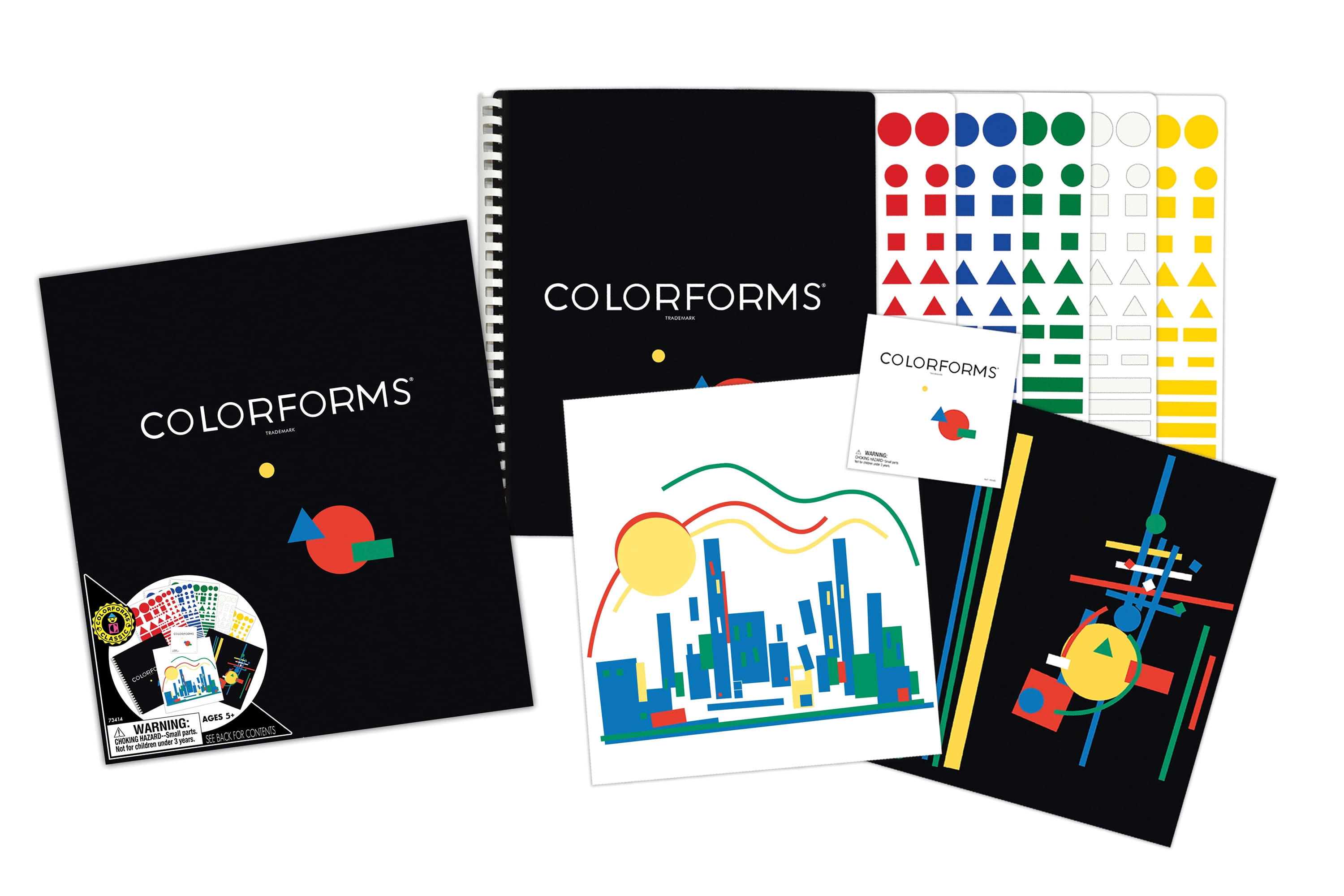 Playmonster The Original Classic Colorforms Play Set w/ 350 Colorforms ...