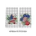 2pcs Independent Day Decor Printed Hand Towel Set, Highly Absorbent ...