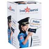 Dress-Up-America Police Officer Toy Megaphone for Kids, Blue Policeman ...