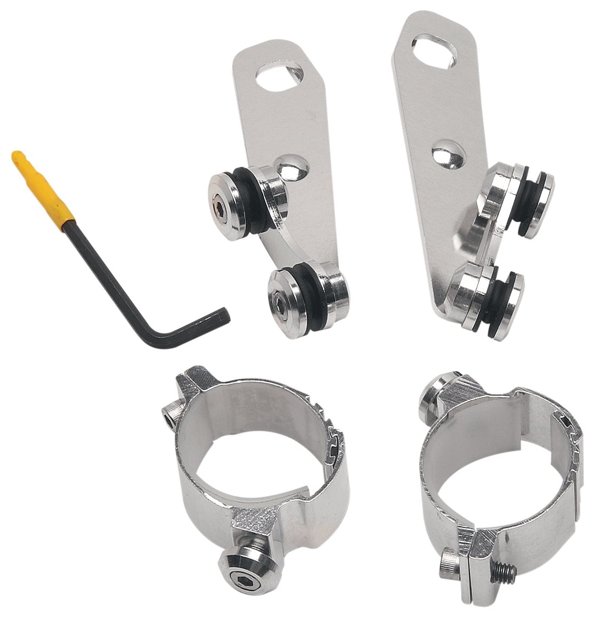 Memphis Shades Custom Lowers Polished Deflector Mount Kit (MEM9896 ...