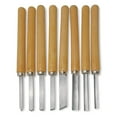 8 Wood Turning Chisel Woodworking Gouges Hobby Tool - Walmart.com