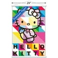 Hello Kitty - Patterns Wall Poster with Wooden Magnetic Frame, 22.375 ...