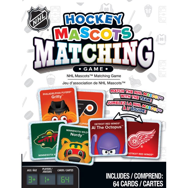 MasterPieces Sports Games - NHL Mascots Matching - Game for Kids and ...