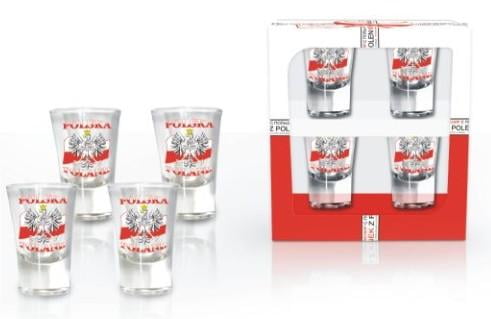 Polish Eagle Poland Shot Glasses, Set of 4 (Flag) - Walmart.com