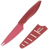 Kai Pure Komachi 2 Kitchen Tomato Knife with Serrated Blade and Sheath ...
