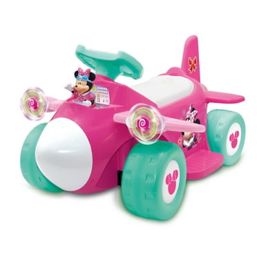 Disney Minnie 6-Volt Powered Plane Ride On - Walmart.com