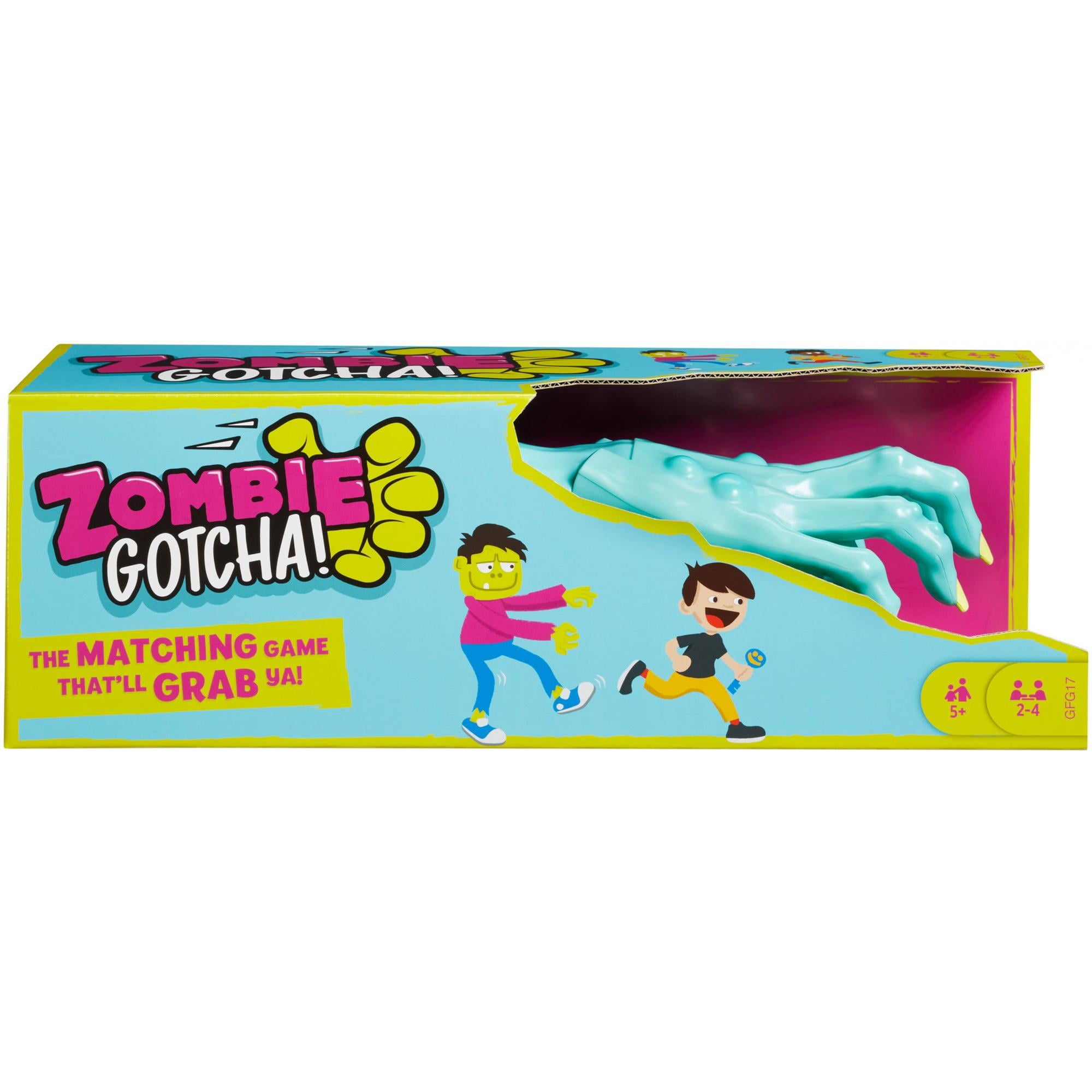 Zombie Gotcha Kids Matching Game with Zombie Hands & Cards for Ages 5Y ...