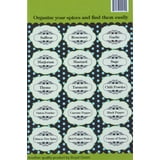 Blank Labels with decorative border for kitchen organization, pantry ...
