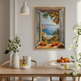 Henri Matisse Style Open Window Print – Mediterranean Coastal View ...