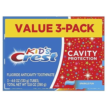 Crest Kid's Fluoride Toothpaste, Fun Strawberry Flavor, Cavity ...