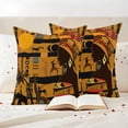 Black African Women Outdoor Pillow Covers 16"x16" Set of 2,Waterproof ...