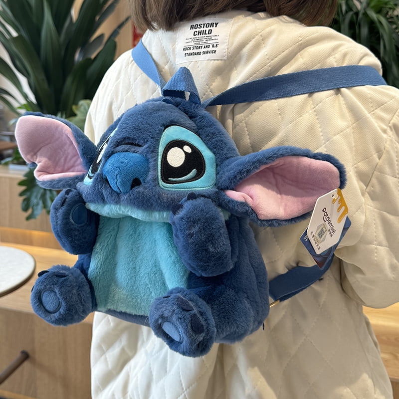 Mochila de peluche con cara divertida de Stitch de James P. Sullivan ...