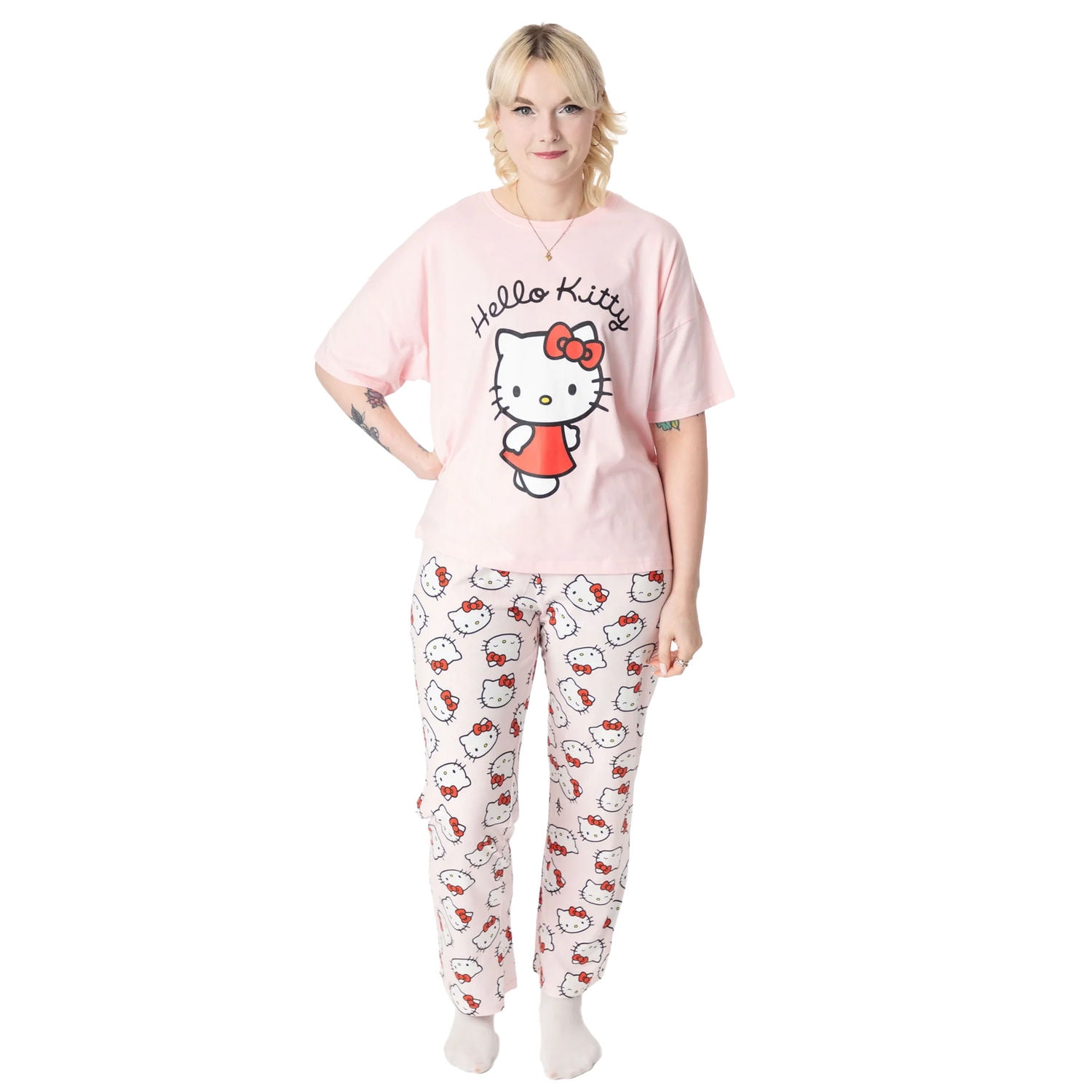 Click here for Hello Kitty Womens Short-Sleeved Pyjama Set M prices