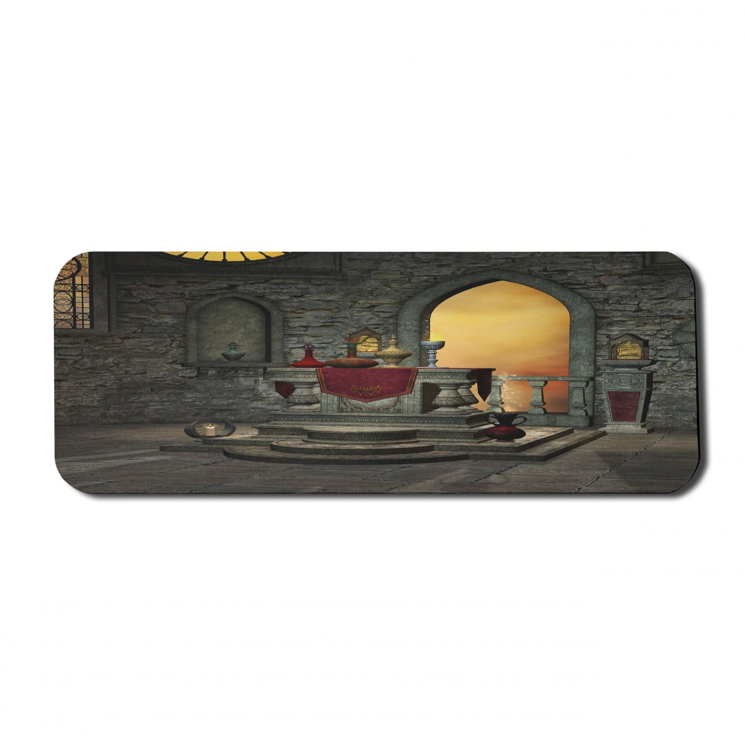Gothic Computer Mouse Pad, Altar Table in Castle Baroque Era Inspired ...