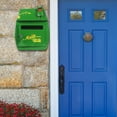 Frogs Shape Outdoor Mail Container Recyclable Paint Coated Metal Box ...