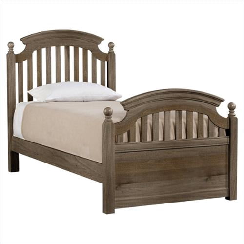 Young America All Seasons Bannister Twin Bed in Standard Slate ...