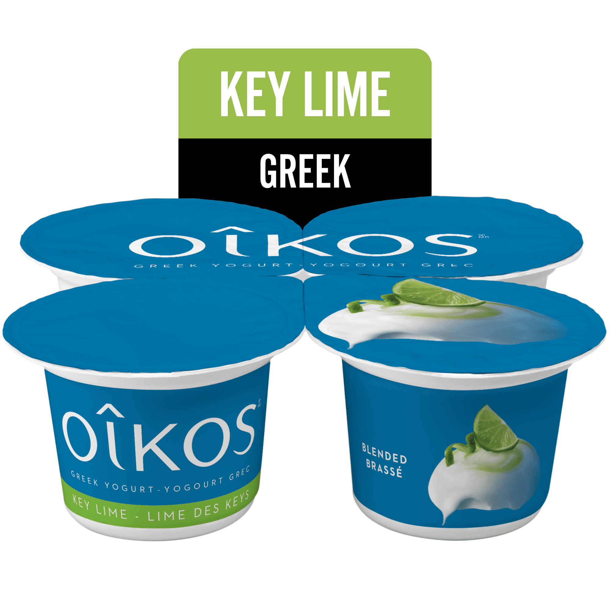 Click here for Oikos Greek Yogurt  Key Lime  Blended  2 M. F  4x1... prices