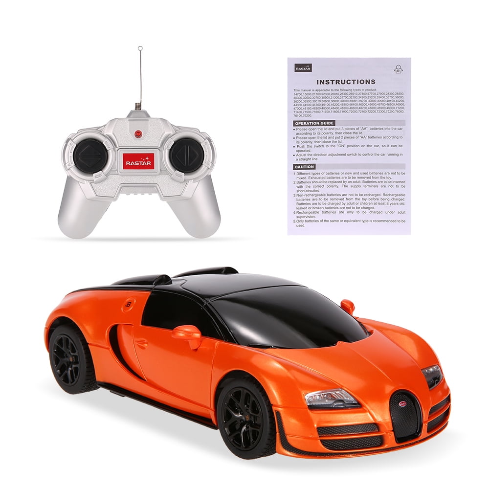 RASTAR 47000 27MHz R/C 1/24 Bugatti Grand Sport Vitesse Radio Remote ...