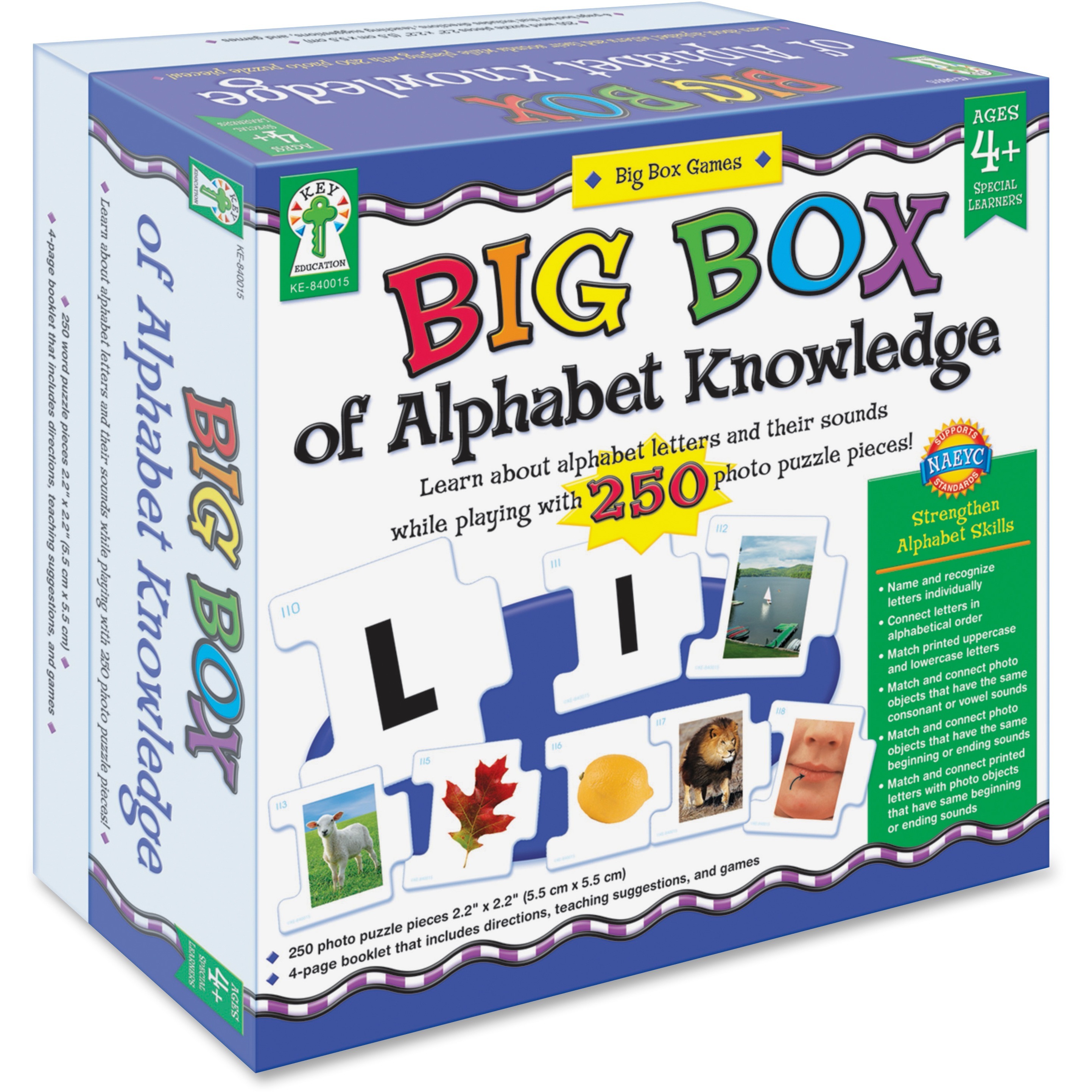 Carson Dellosa Education Big Box of Alphabet Knowledge Board Game ...