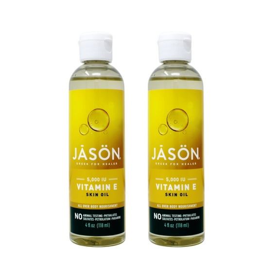 Jason Vitamin E Skin Oil 5000 IU 4 fl oz Pack of 2 - Walmart.com